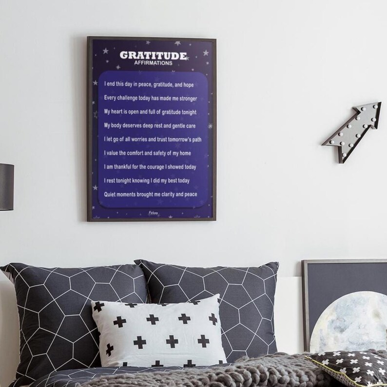 Be a Greatful Teacher Printable , Daily Affirmations Wall Decor ...