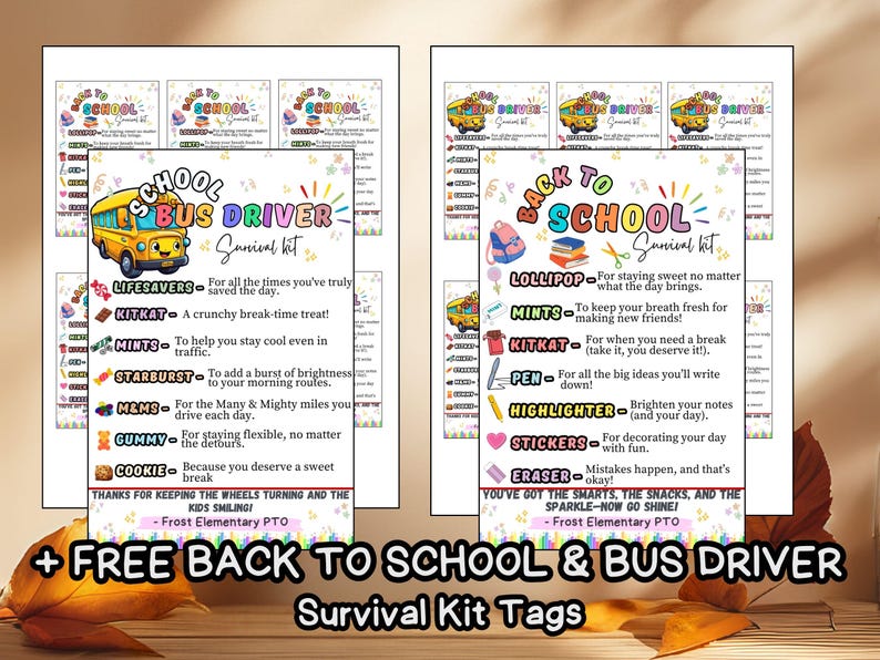 School Bus Driver All About Me Flyer Bus Rules Poster Meet the Bus ...