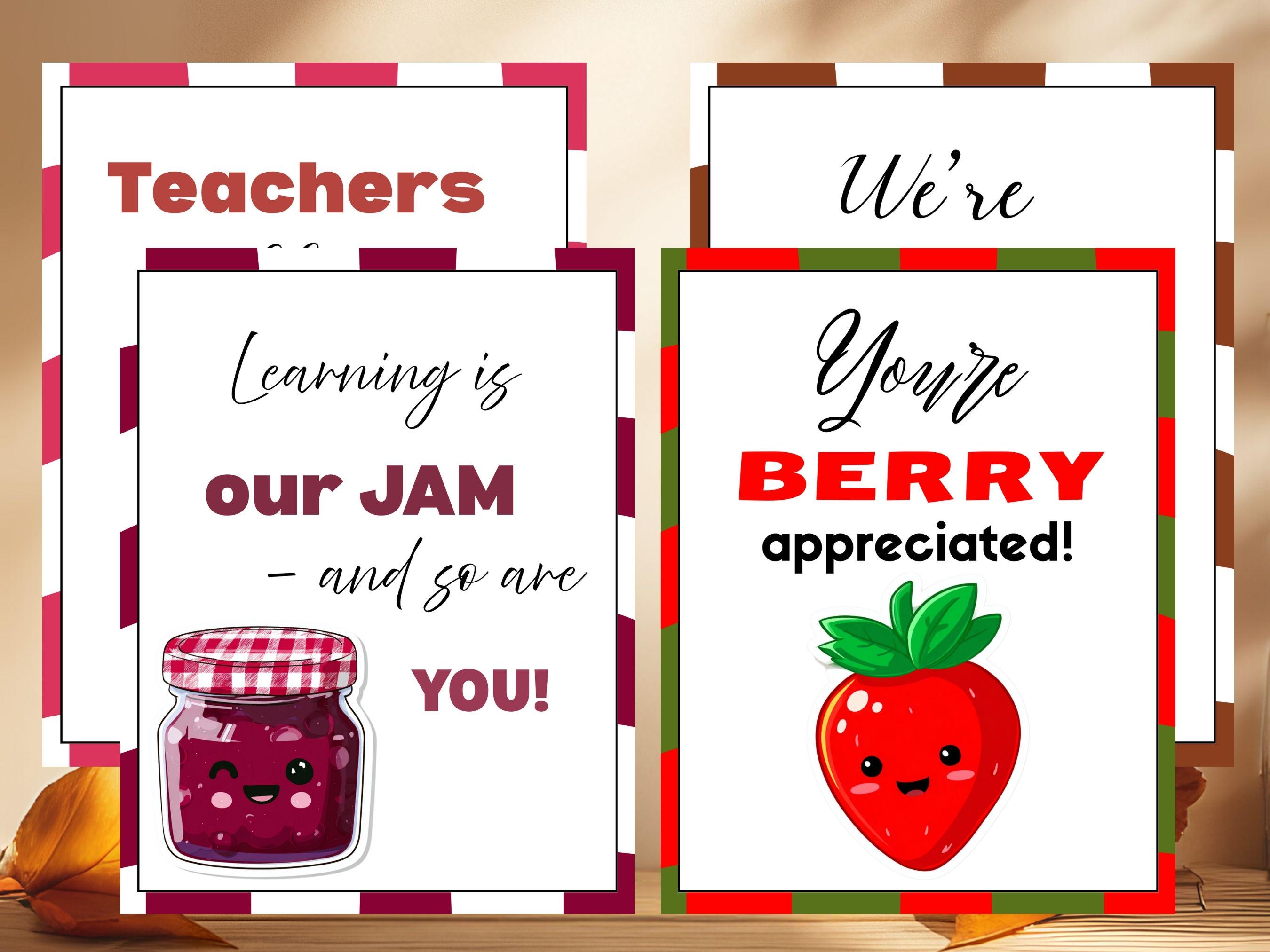 30 Pastel Appreciation Food Sign Printable Teacher Staff Appreciation ...