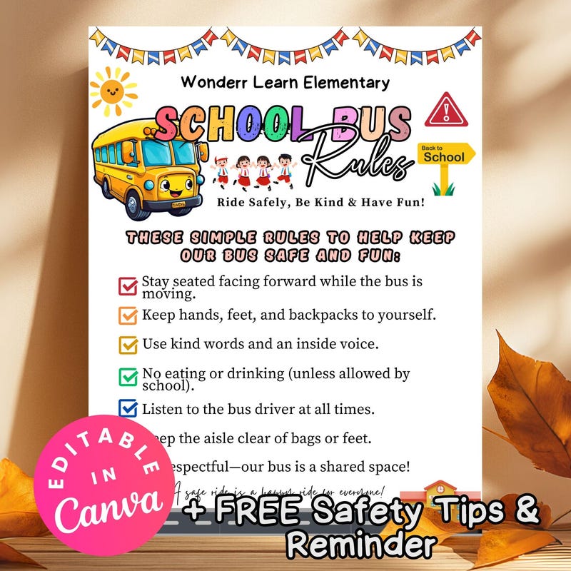 Bus Appreciation Poster - Etsy