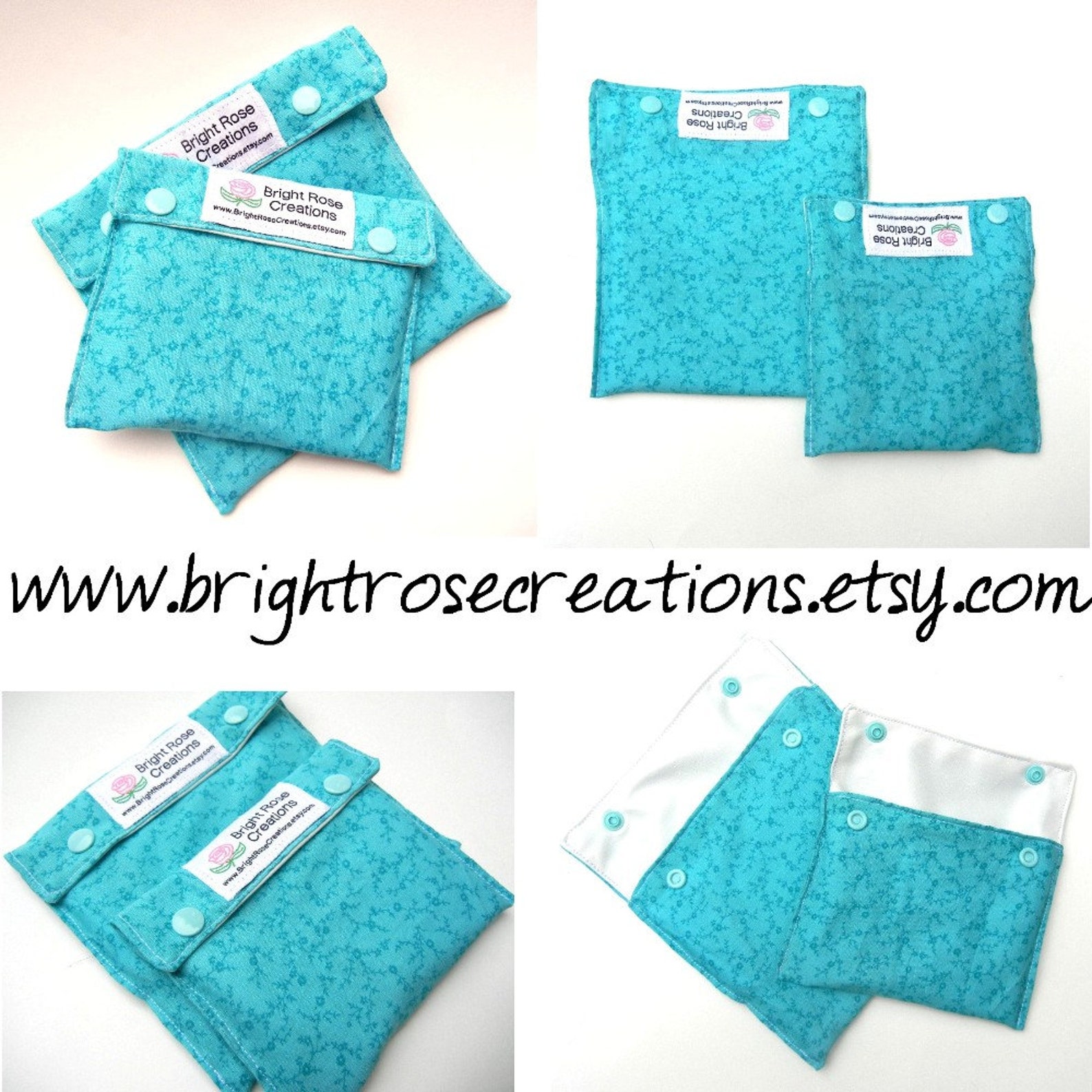 Mini Wet Bag PDF Sewing Pattern, Snack Bag, Lunch Bag, Snap Closure ...