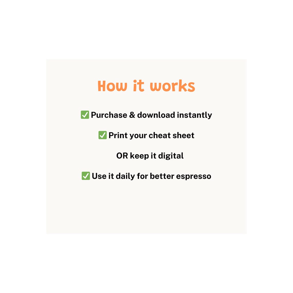 Barista Espresso Cheat Sheet & Espresso Tasting Guide | Coffee Training ...
