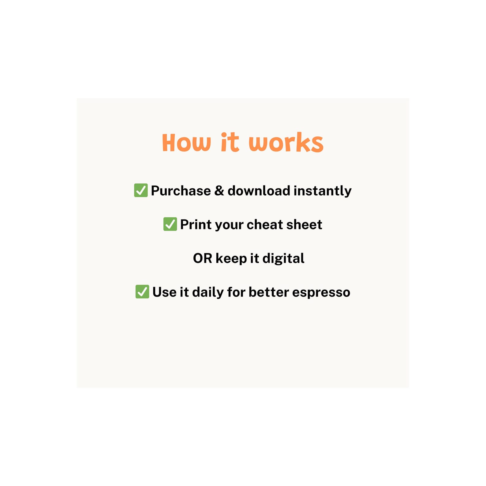Barista Espresso Cheat Sheet & Espresso Tasting Guide | Coffee Training ...