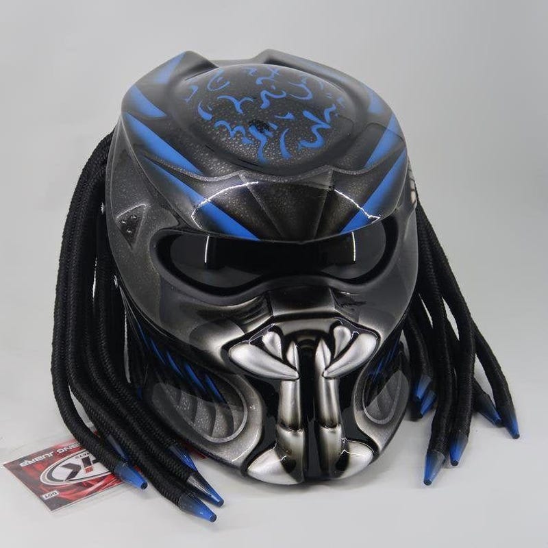 Predator Motorcycle Helmet - Etsy