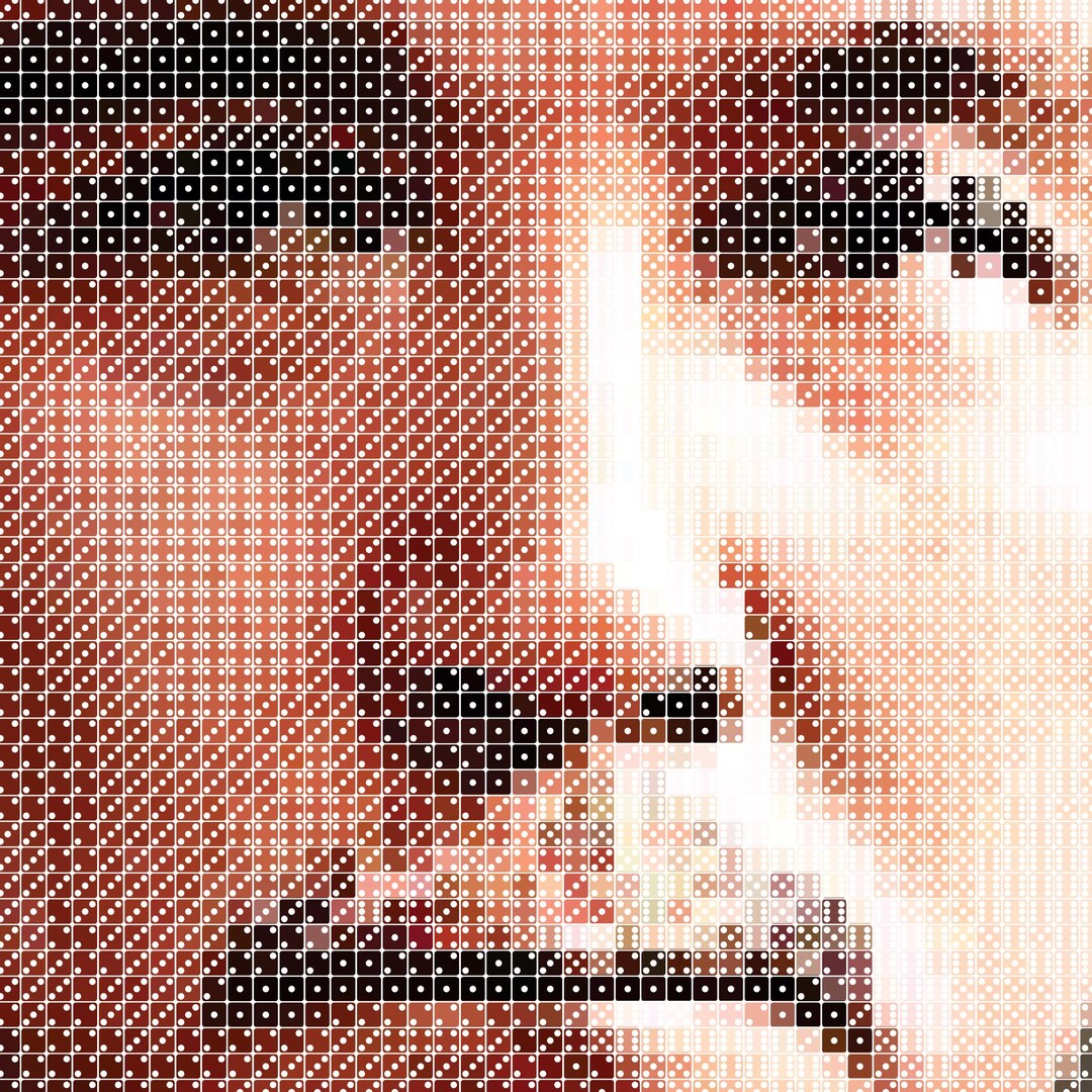 Sun Yat Sen_full Color Dice Art – Pixel Style Portrait From Photo ...