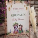 Indian Baby Shower Welcome Sign / Welcome Standee - Etsy