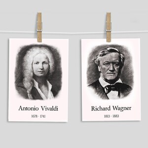 Printable Flashcards | Composer Printable Cards | Teacher Resource ...