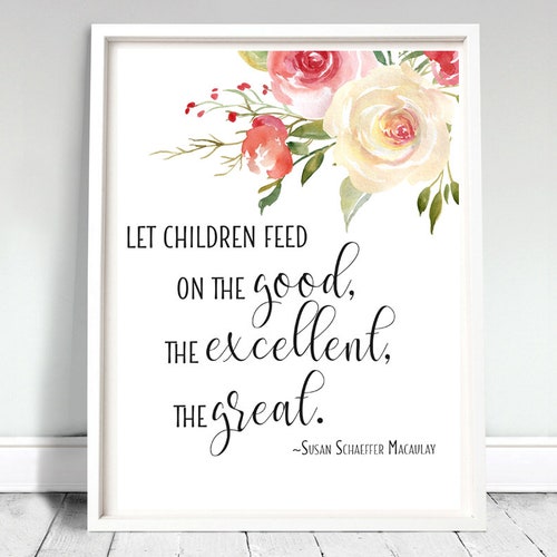Charlotte Mason Quote I // Printable - Etsy