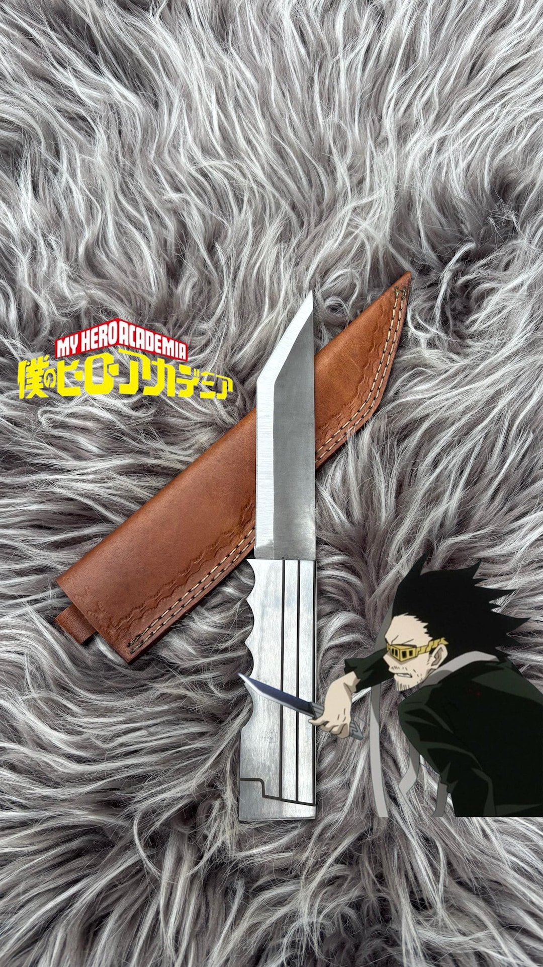 Shouta Aizawa MHA Eraser Head Combat Knife | MHA Capturing Weapon Blade ...
