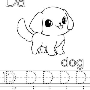 Baby’s First ABC Tracing Book | Printable Alphabet Book for Toddlers ...