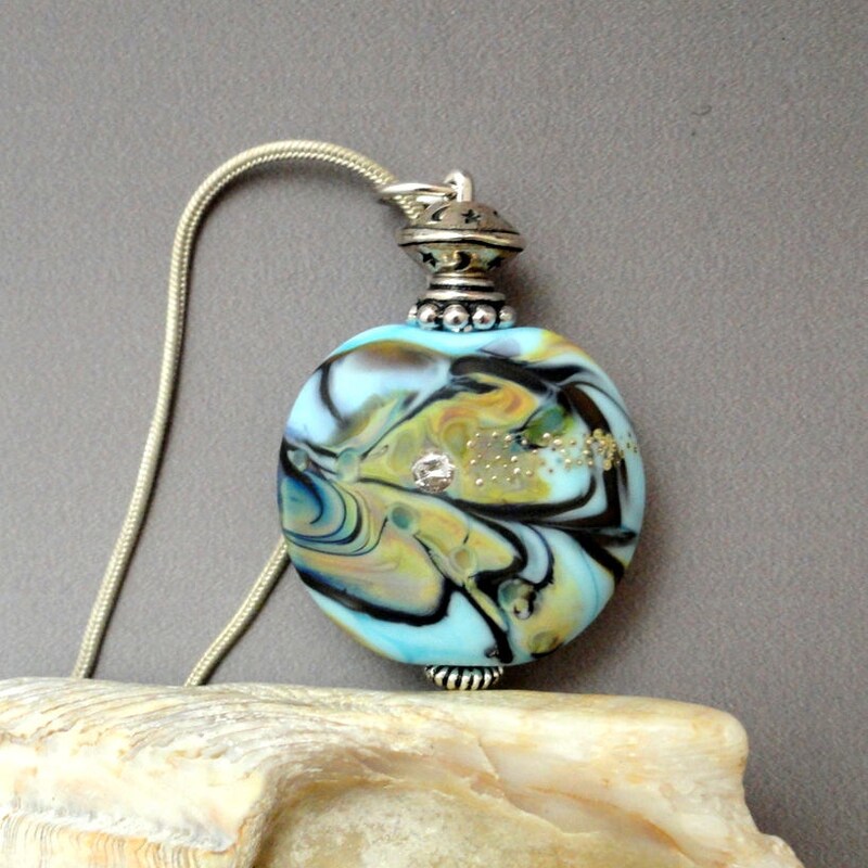 Lampwork Pendants - Etsy