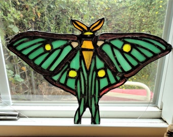 Moth Stained Glass - Etsy
