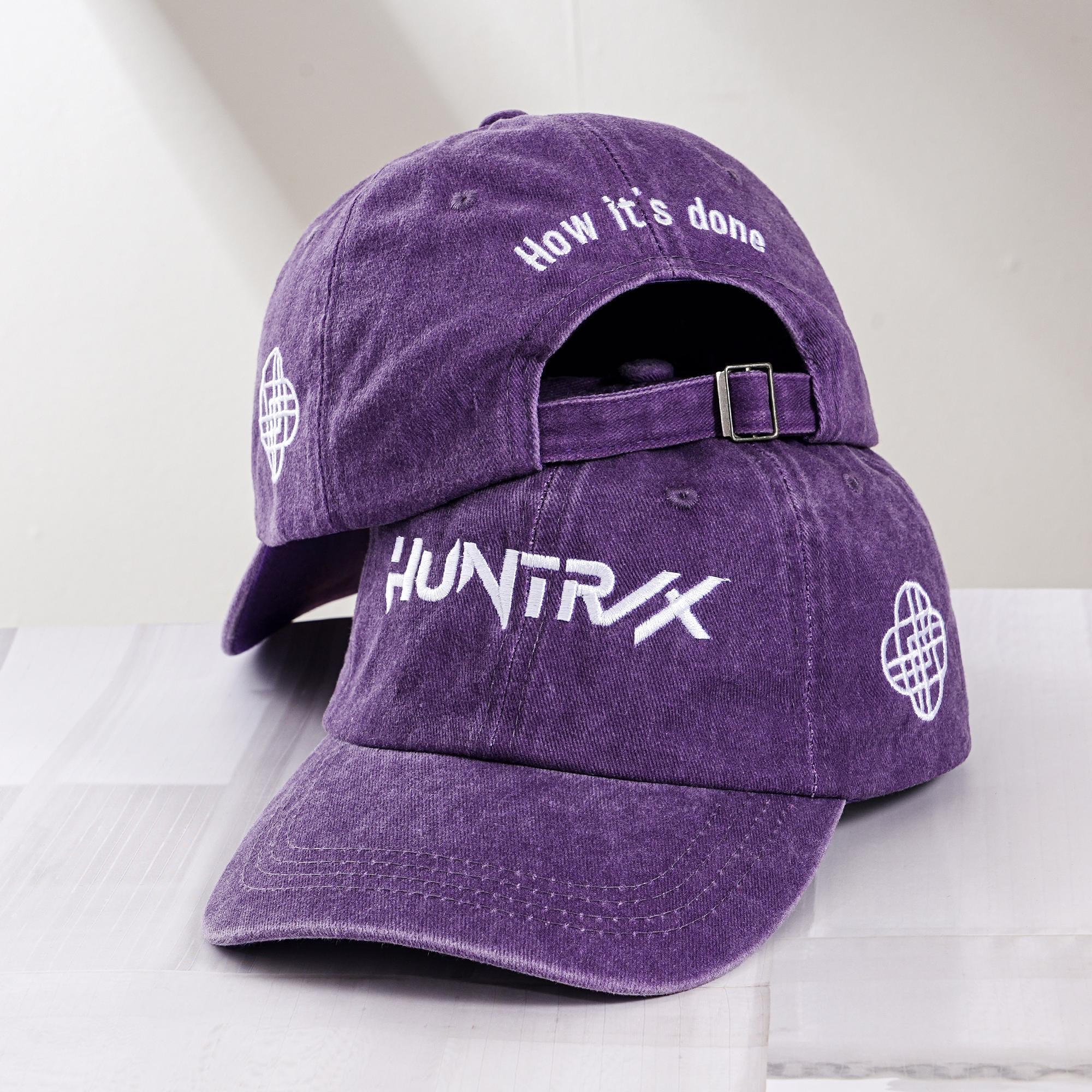 Embroidered Huntrix Baseball Hat, Kpop Demon Hunters Hat, Huntrix Cap ...