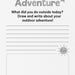 Kids Scavenger Hunt – Printable Activity Pack, Reflection Journal (A4 ...
