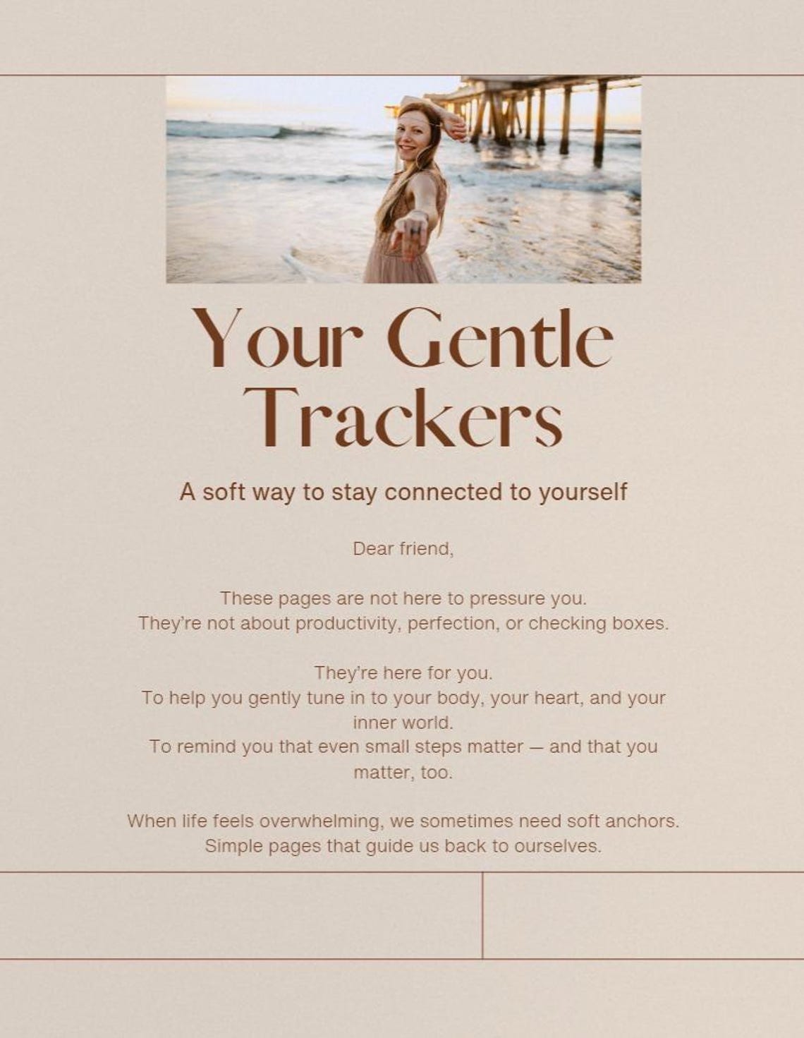 Self-care Checklist & Tracker: Printable Mental Health Kit (PDF ...