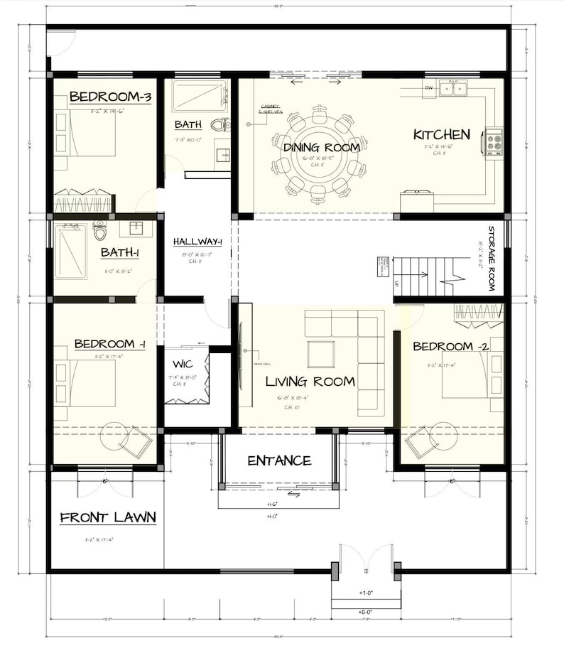Modern Villa Plan Bundle | 4-6 Bedroom Home Designs / FULL CONSTRUCTION ...