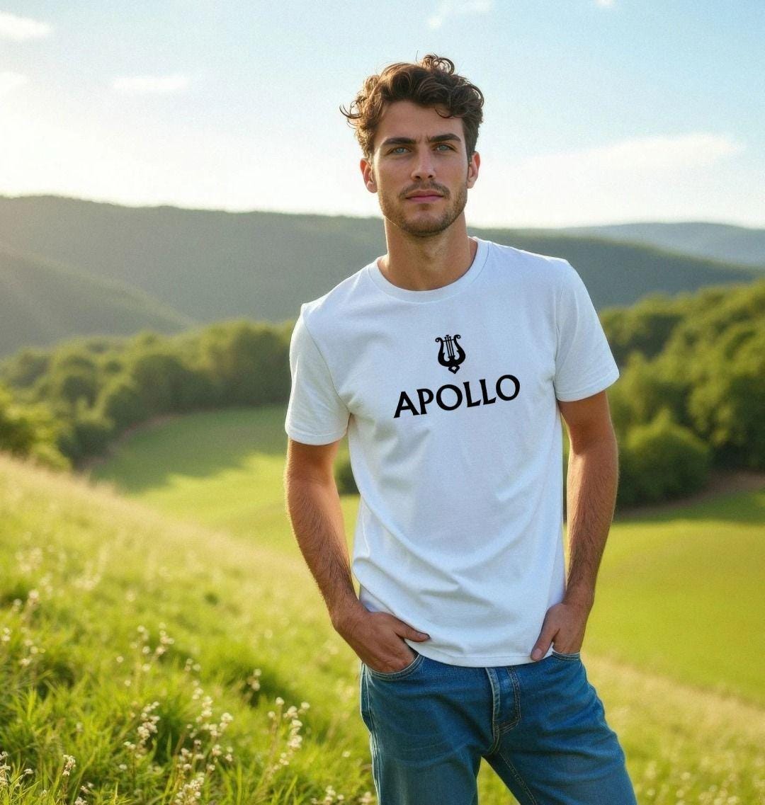 Apollo T-shirt – Greek God of Sun, Music & Prophecy | Mythology ...