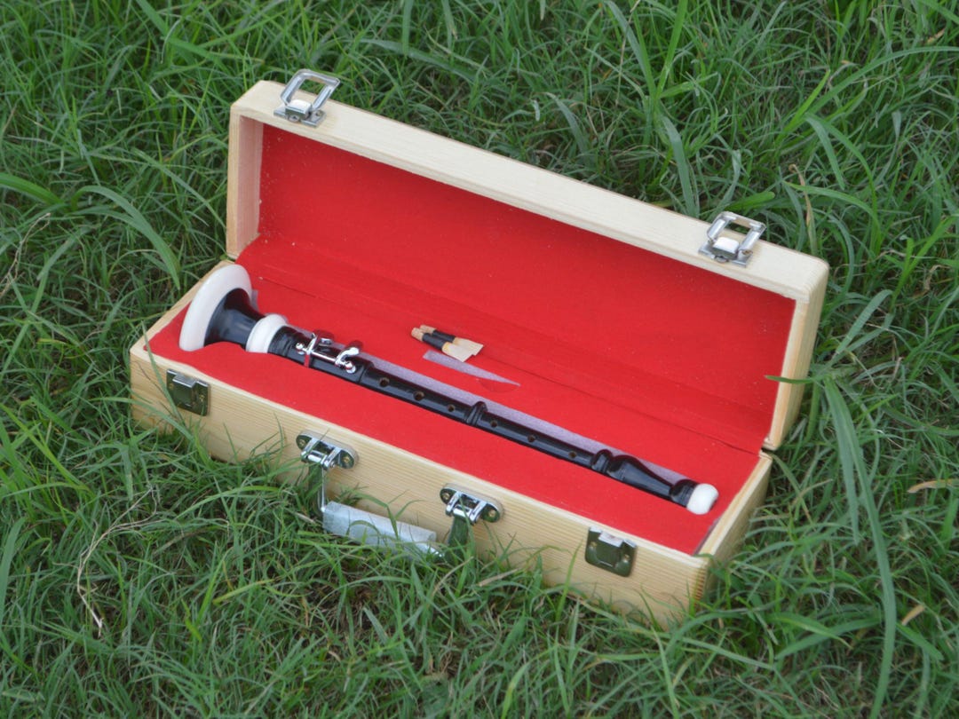 Handmade Scottish Black Rosewood Bombard Chanter | Highland Bagpipe ...
