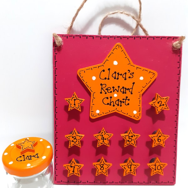 Behavior Chart for Toddler Reward Velcro - Etsy