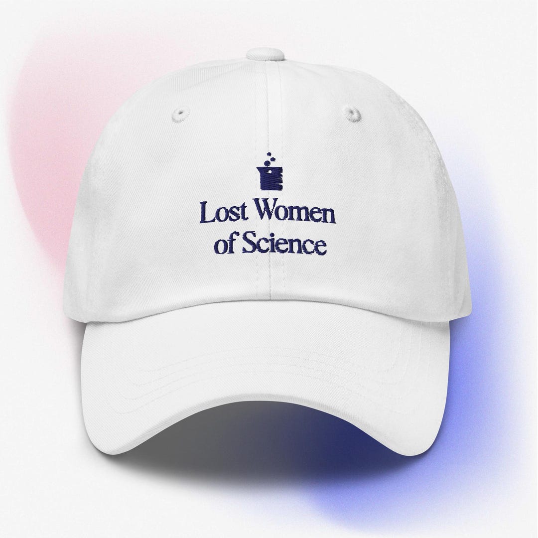 Lost Women of Science Logo Cap in Pastel - Etsy