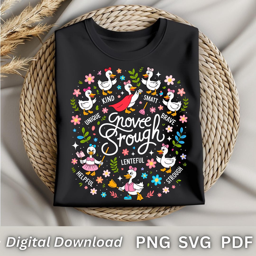 Silly Goose Teacher Affirmation Design | Back to School (digital ...