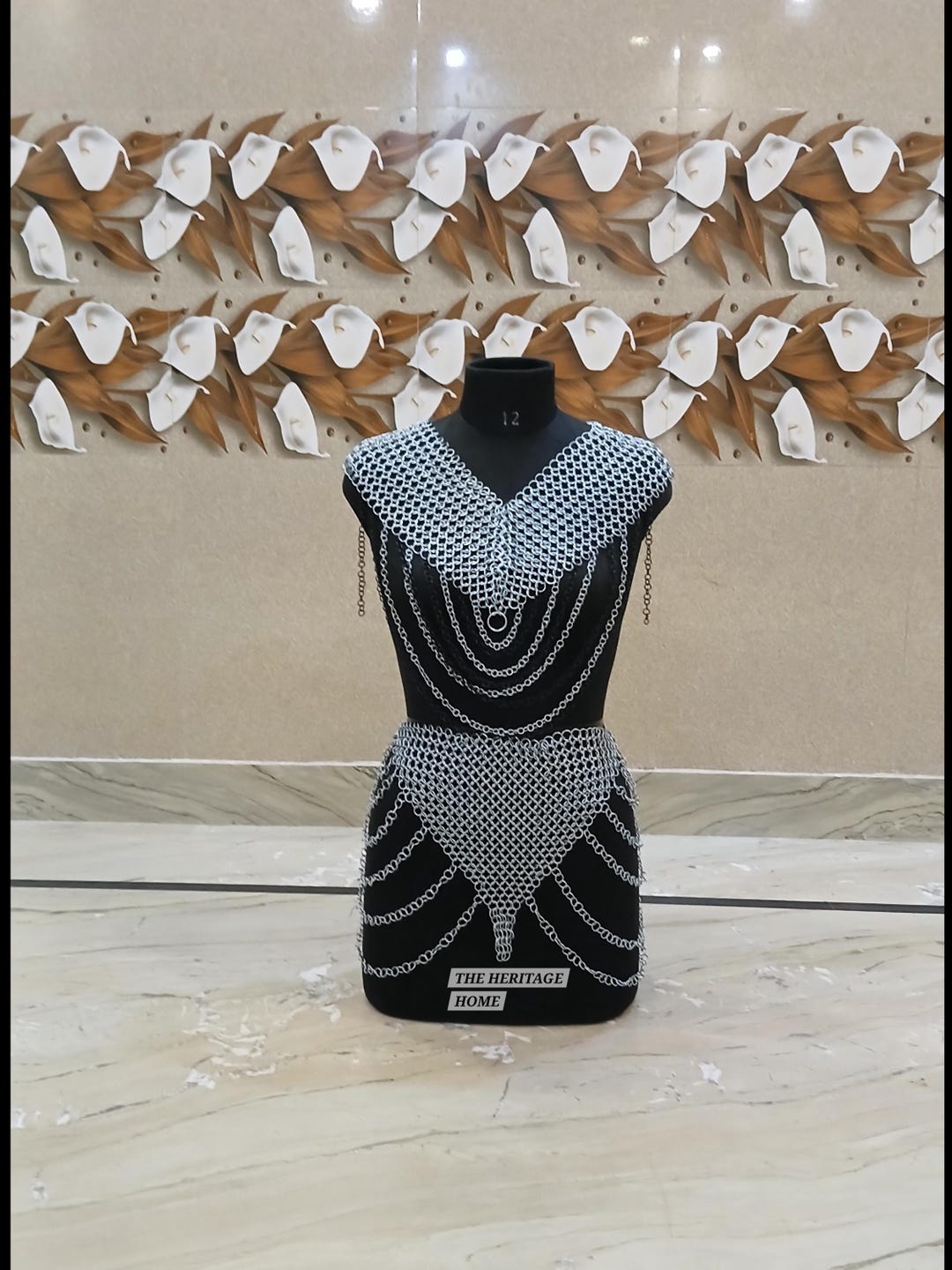 Handmade Chainmail Dress for Women – Chainmail Body Jewelry Outfit ...
