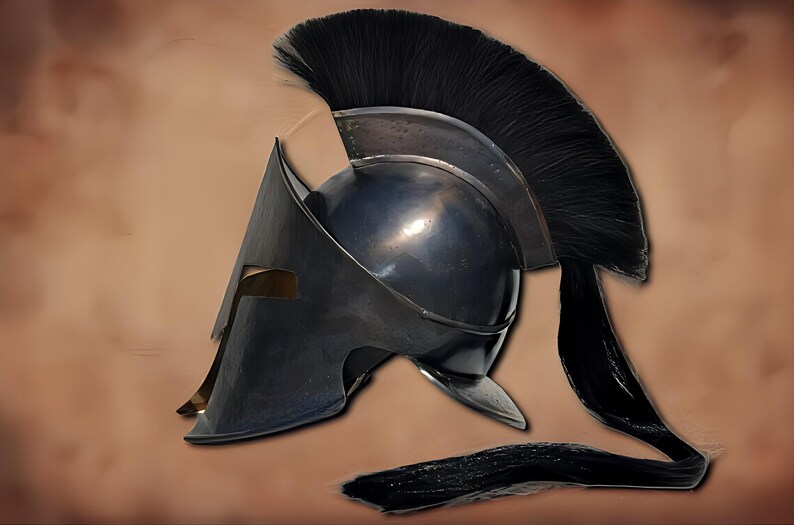 Personalized Spartan Corinthian Helmet: Medieval Warrior Costume Armor ...