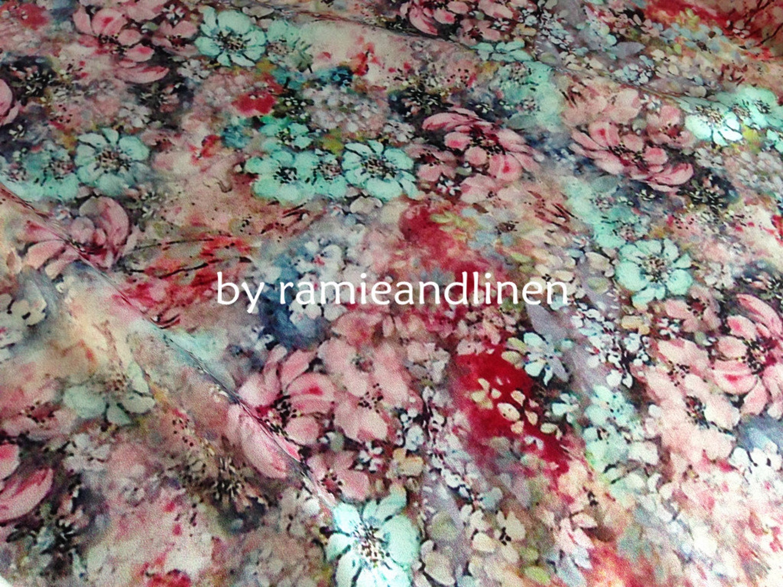 Digital Printing Silk Fabric 100% Silk Crepe Satin Fabric - Etsy