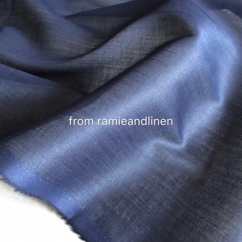 Ramie Fabric Solid Color Light Weight High Count Ramie - Etsy