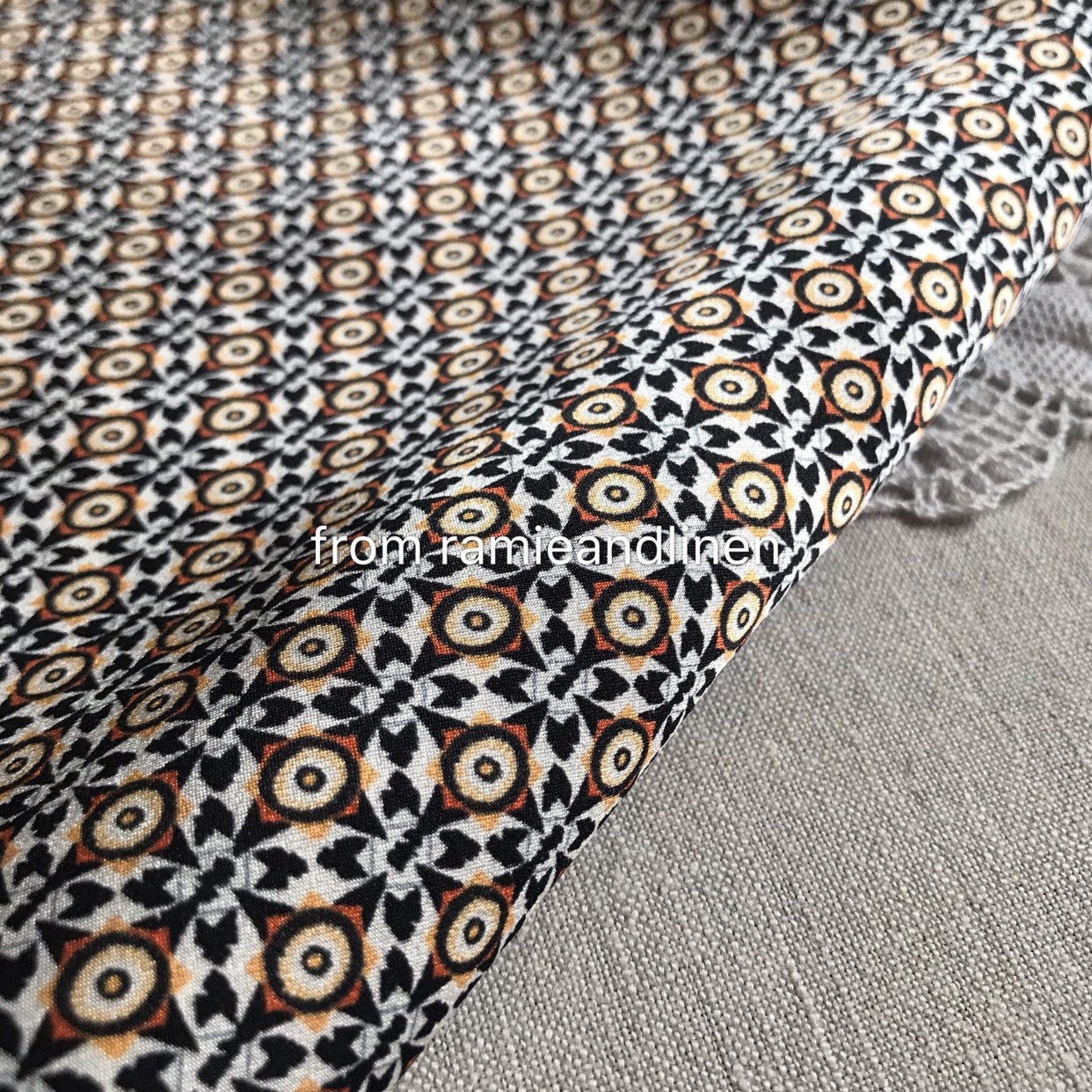 Silk Fabric Heavy Silk Graphics Print Crepe Satin Fabric - Etsy