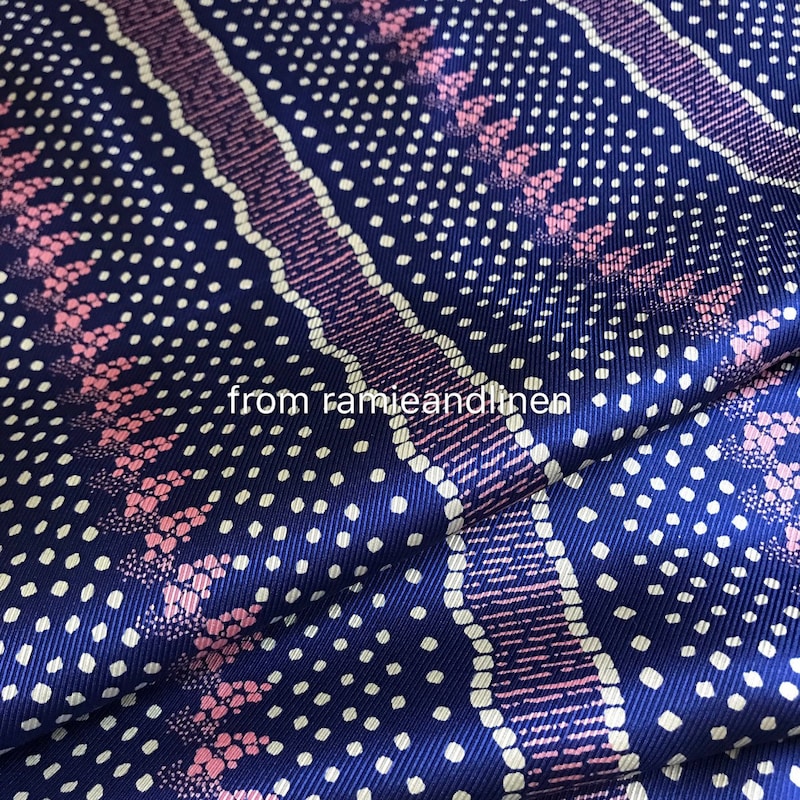 Stripe Silk Fabric - Etsy