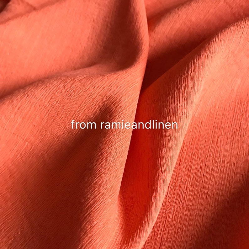 Silk Fabric Solid Color Silk Cotton Blend Fabric Half Yard - Etsy