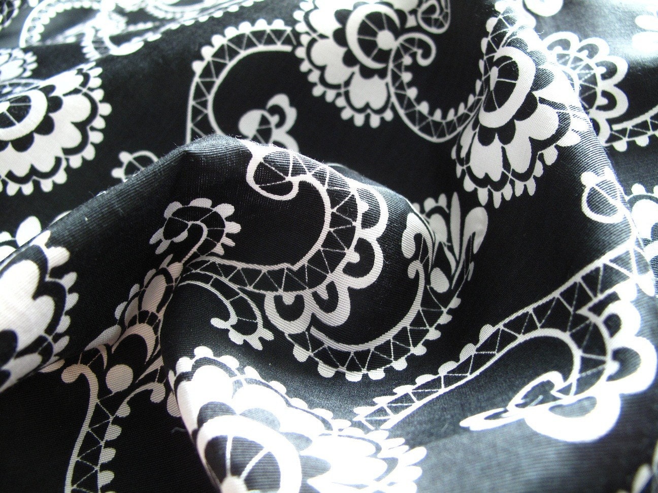 Silk Fabric Ribbed Floral Print Silk Cotton Blend Fabric 15 - Etsy