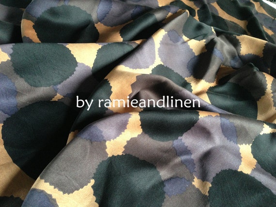 Silk Fabric Gambiered Canton Silk Gambiered Canton Gauze - Etsy