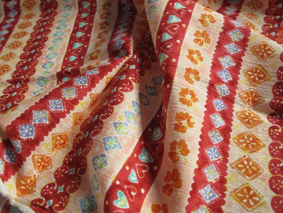 Crinkle cotton fabric remnant 0.5 meter by 48 wide | Etsy