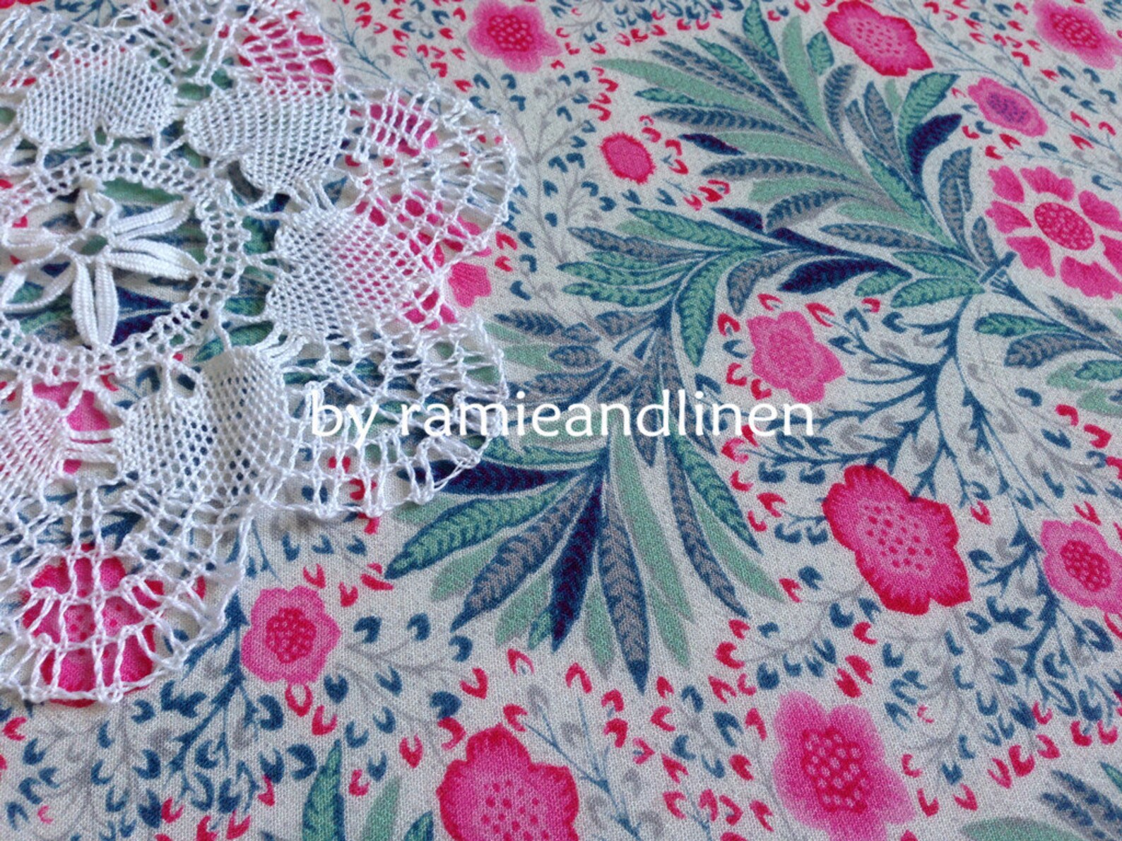 Rayon Fabric Floral Print Cotton Rayon Gauze Fabric Half - Etsy
