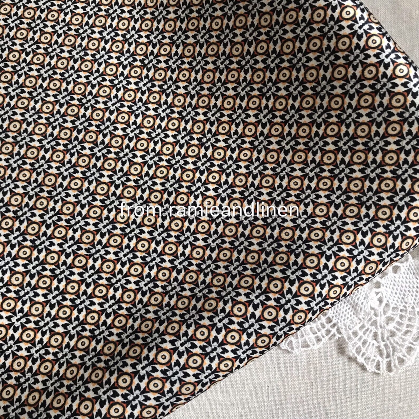 Silk Fabric Heavy Silk Graphics Print Crepe Satin Fabric - Etsy