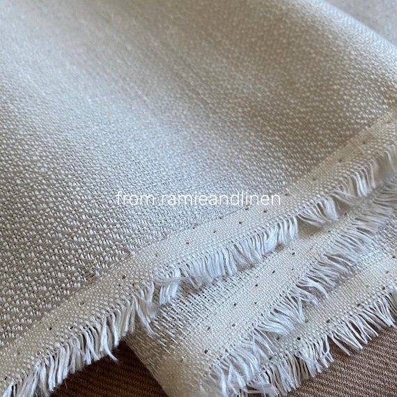 Linen Fabric Solid Color Special Texture Linen Fabric Half - Etsy