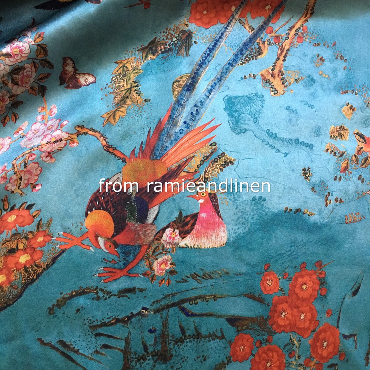 Silk Fabric Digital Printing Silk Fabric Stretchy Silk Crepe | Etsy