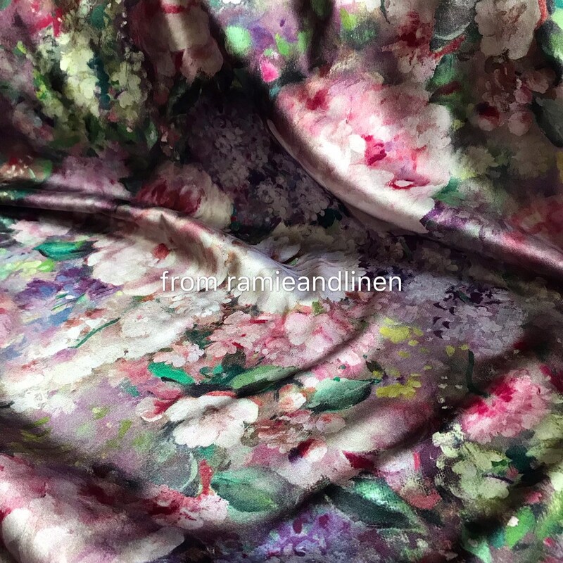 Silk Fabric Flower - Etsy