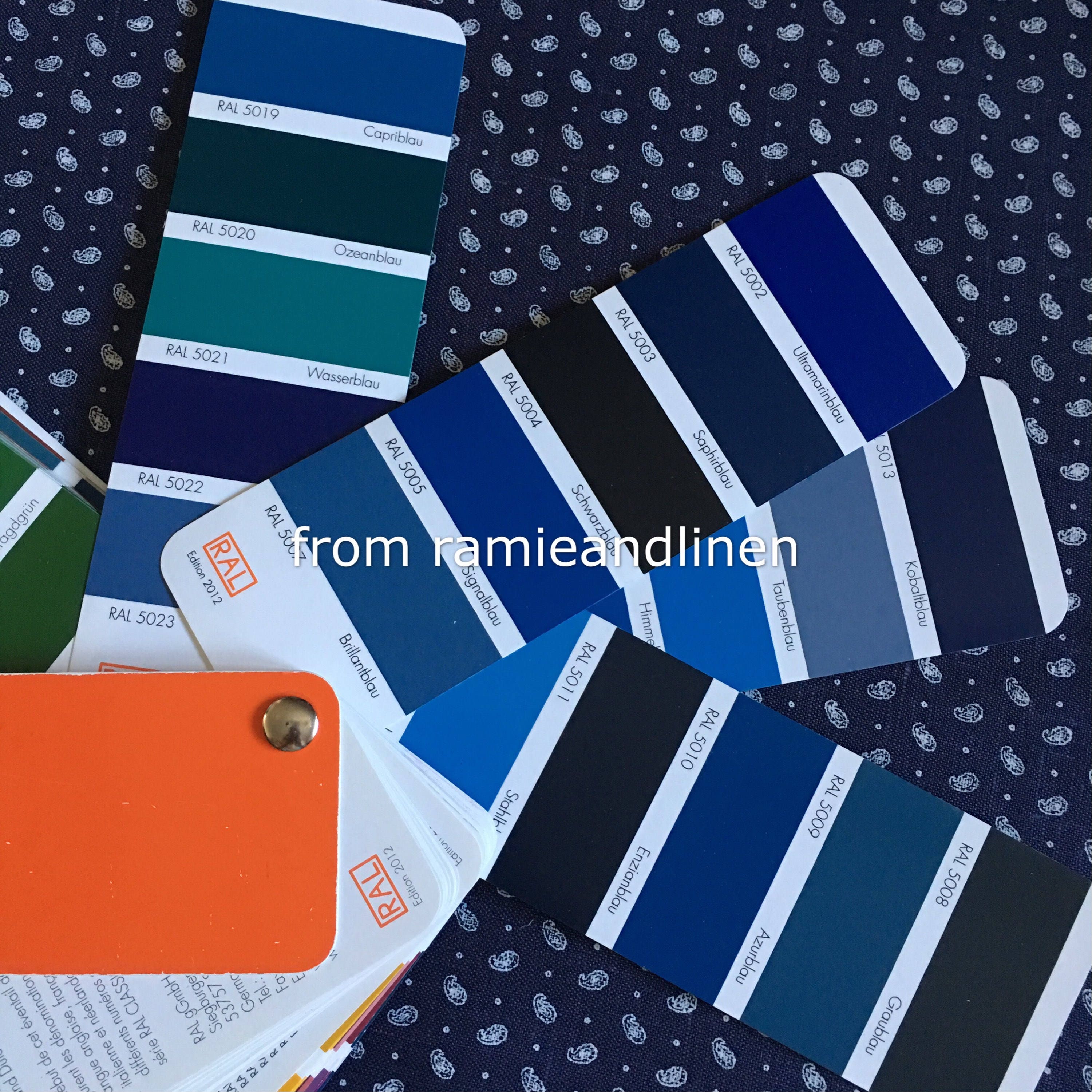 Japanese Linen Fabric Mini Paisley Print Linen Fabric Half | Etsy