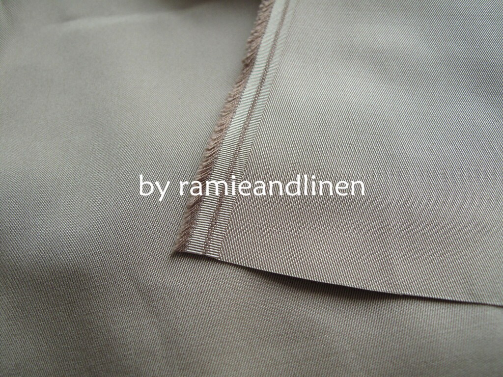 Silk Fabric Heavy Silk Cotton Blend Fabric Suiting Fabric | Etsy
