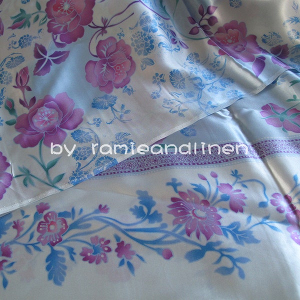 Border Print Fabric - Etsy