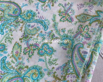 Paisley Print Fabric - Etsy