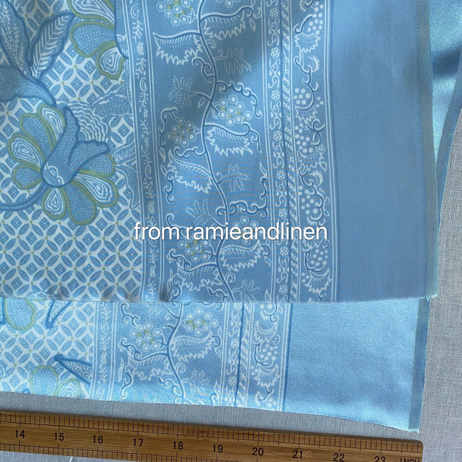 Silk Fabric, Double Borders Print, 19m/m,silk Crepe Satin, Silk ...