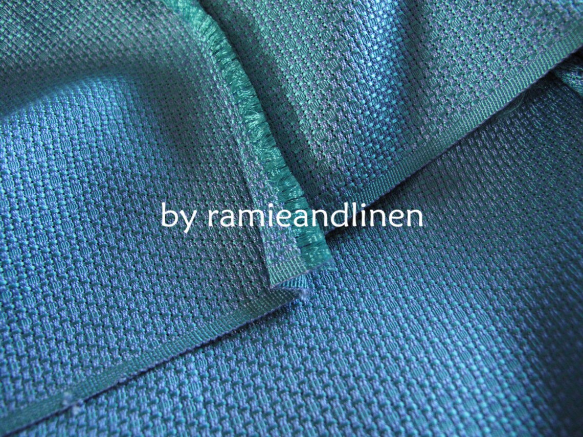 Silk Fabric Yarn-dyed Iridescent Woven Pure Silk Fabric Half | Etsy