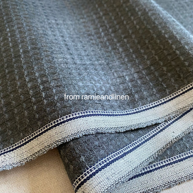 Waffle Linen Fabric - Etsy