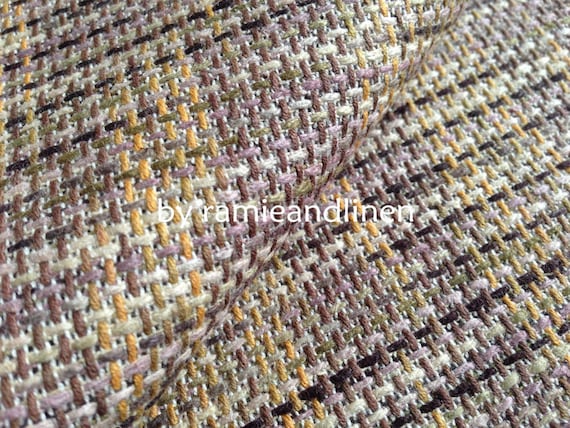 Cotton Linen Blend Tweed Fabric Half Yard by 56 Wide | Etsy