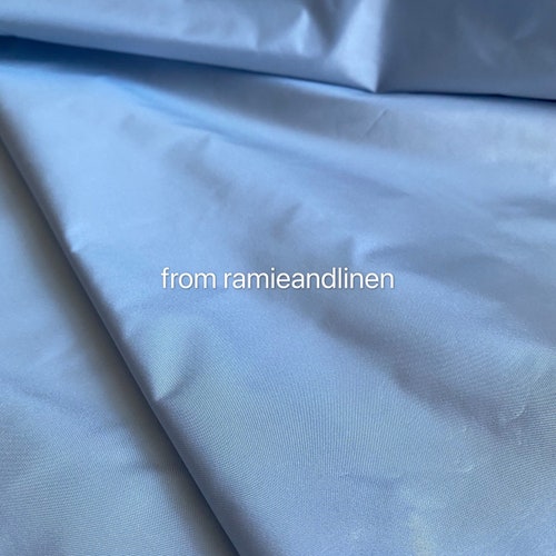 Light Blue Tissue Taffeta Silk 100% Silk Fabric by the Yard - Etsy