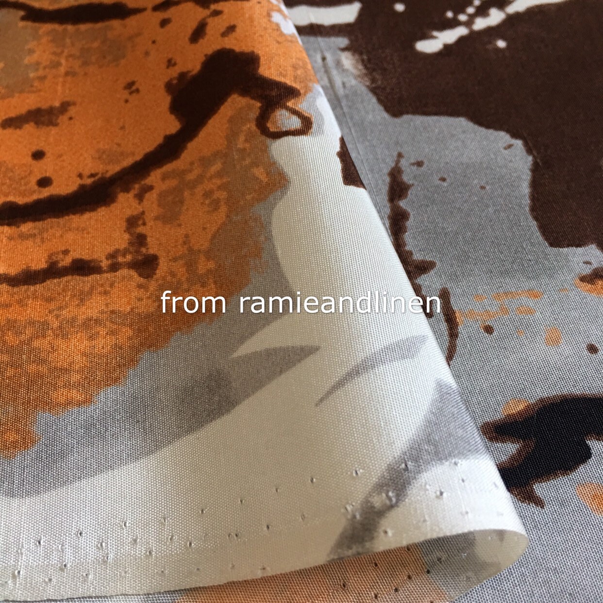 Silk Fabric Abstract Painting Print Doupioni Silk Fabric | Etsy